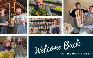 A big welcome back to our much-loved high street stores
